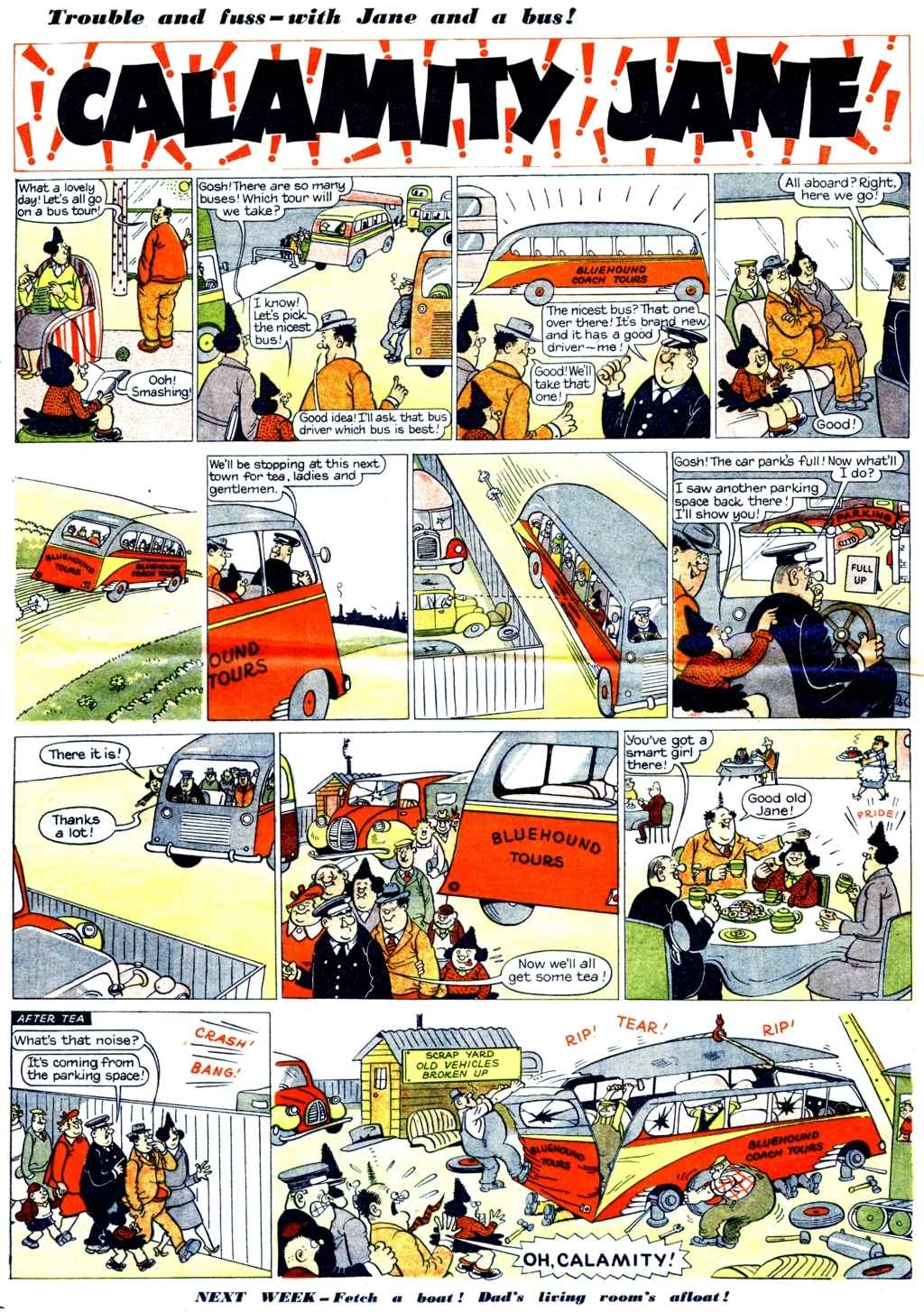 Old-fashioned Comics: Calamity Jane - UK Comics Archive Compilations