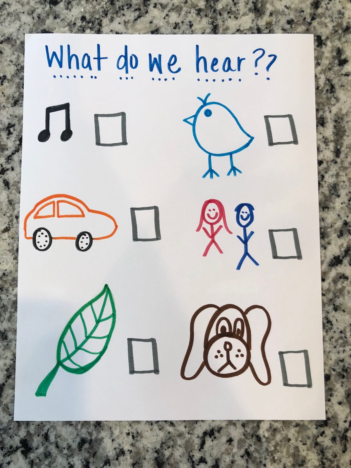 I Did It - You Do It: What Do We Hear?