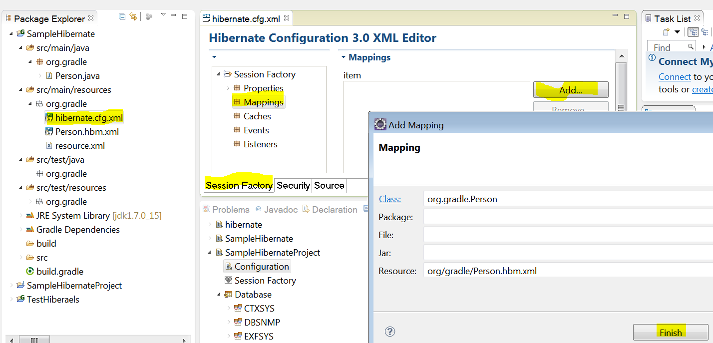 Heck Tech: Hibernate Tutorial using Gradle Build System