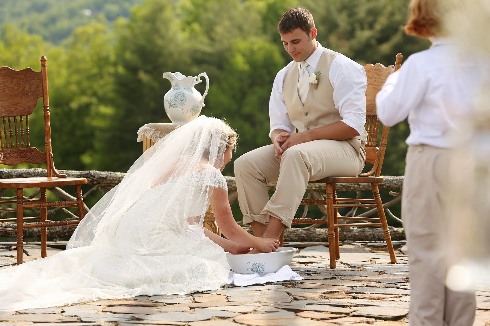 The Adorable Mess: Our Foot Washing Ceremony