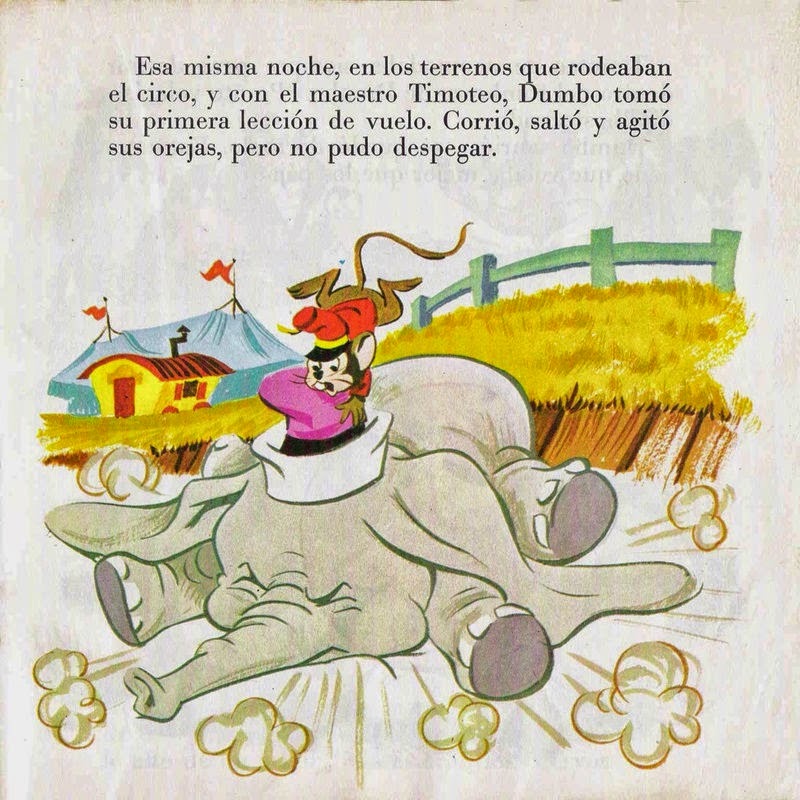 Cuentos infantiles: Dumbo. Cuento ilustrado.