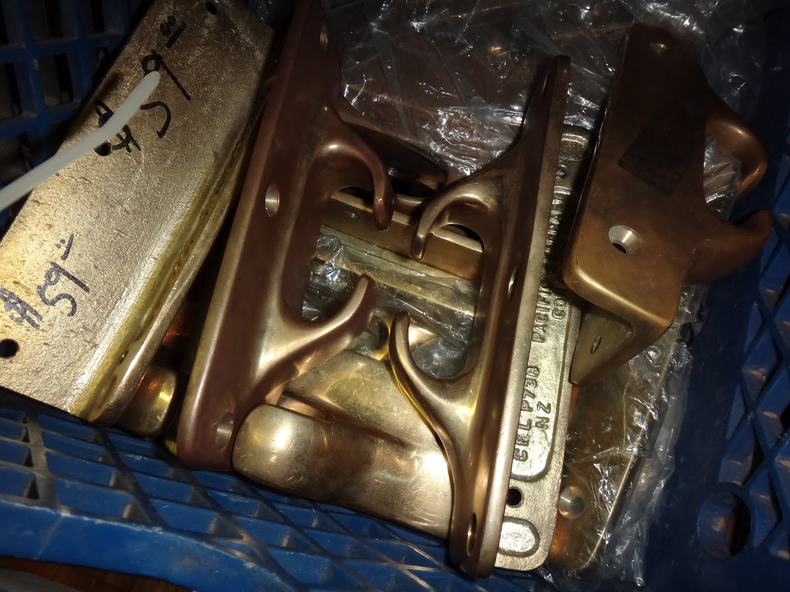 The Official Minney's Yacht Surplus Blog: Bronze chocks from New ...