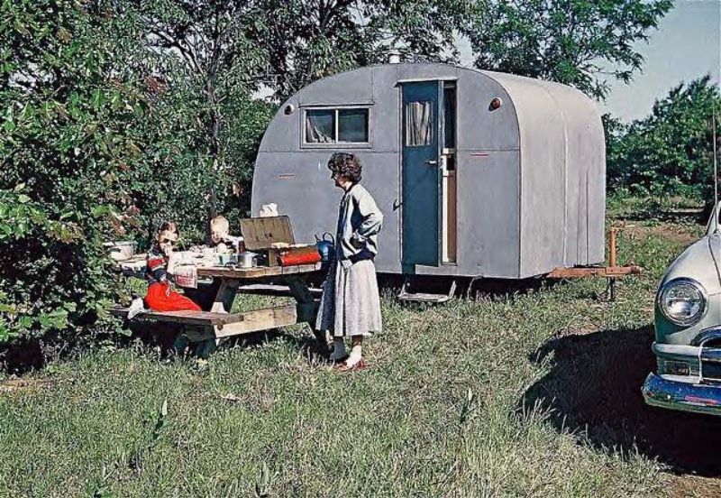 Camping in the Old Days: 20 Fascinating Color Photographs of Travel ...
