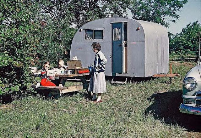 Camping in the Old Days: 20 Fascinating Color Photographs of Travel ...