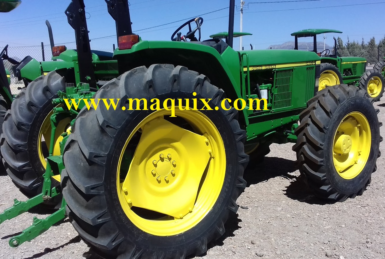 MAQUINARIA AGRICOLA INDUSTRIAL: Tractor John Deere 6405 100hp 1998-2005 ...