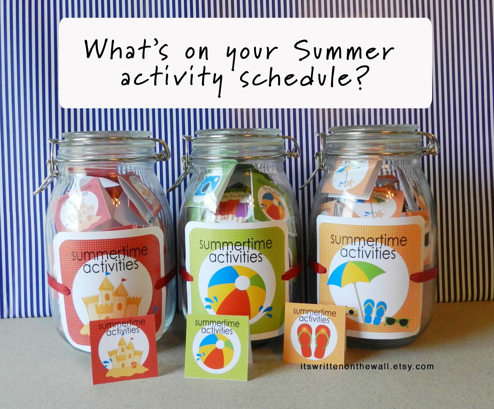 It's Written on the Wall: Fun Ideas for Summer Vacation Activities Plus ...