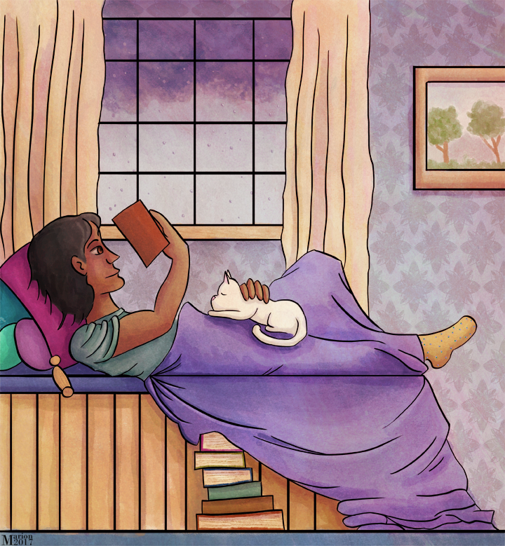 Reading while it Rains