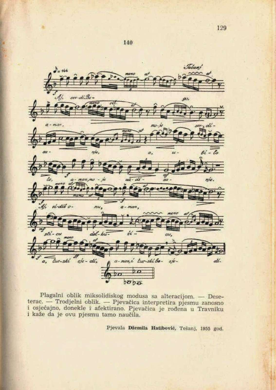 SEVDALINKE: Notni zapisi sevdalinki (III dio). Vlado Milošević ...