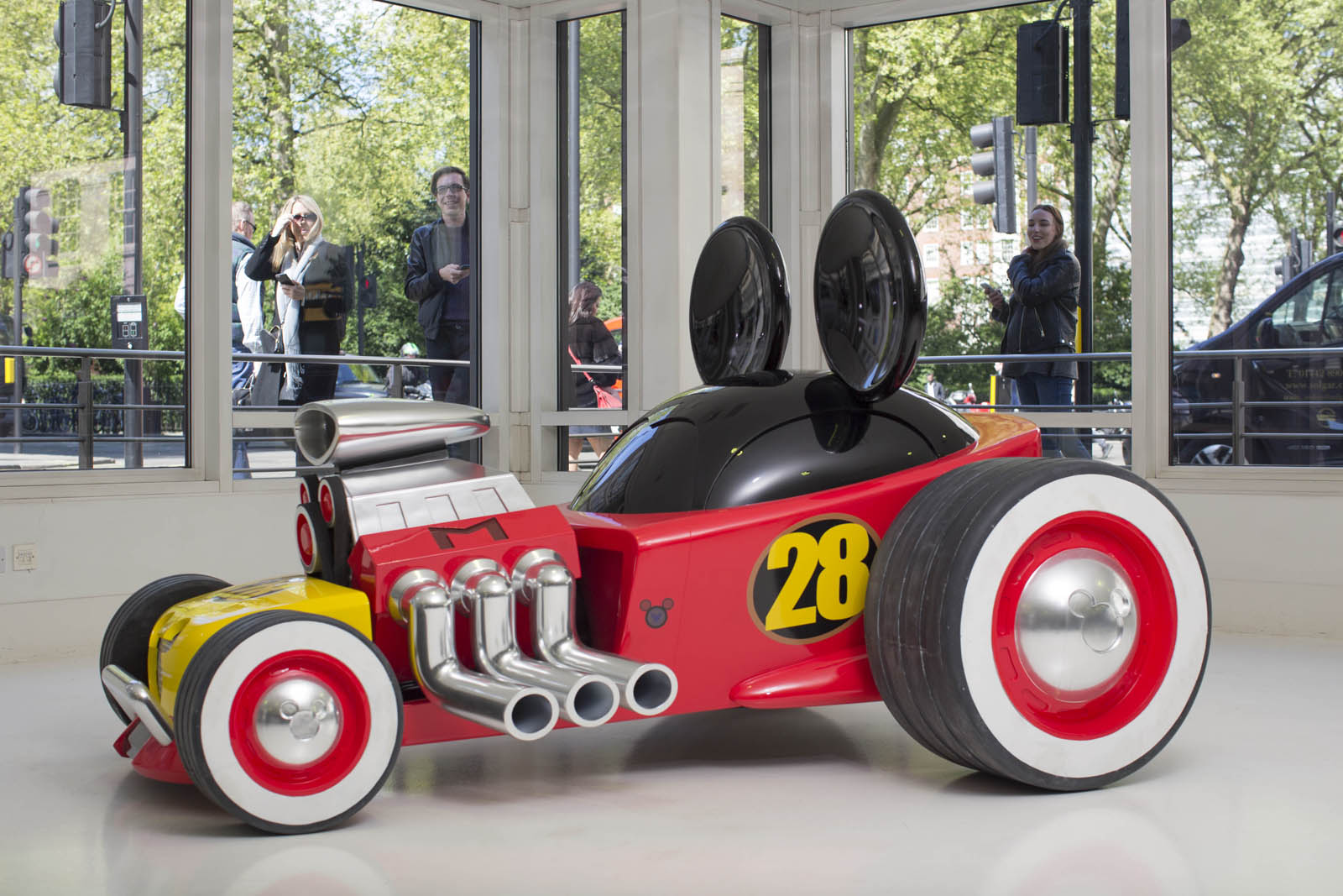 Check Out Mickey Mouse's New Hot Rod At The London Motor Show | Carscoops