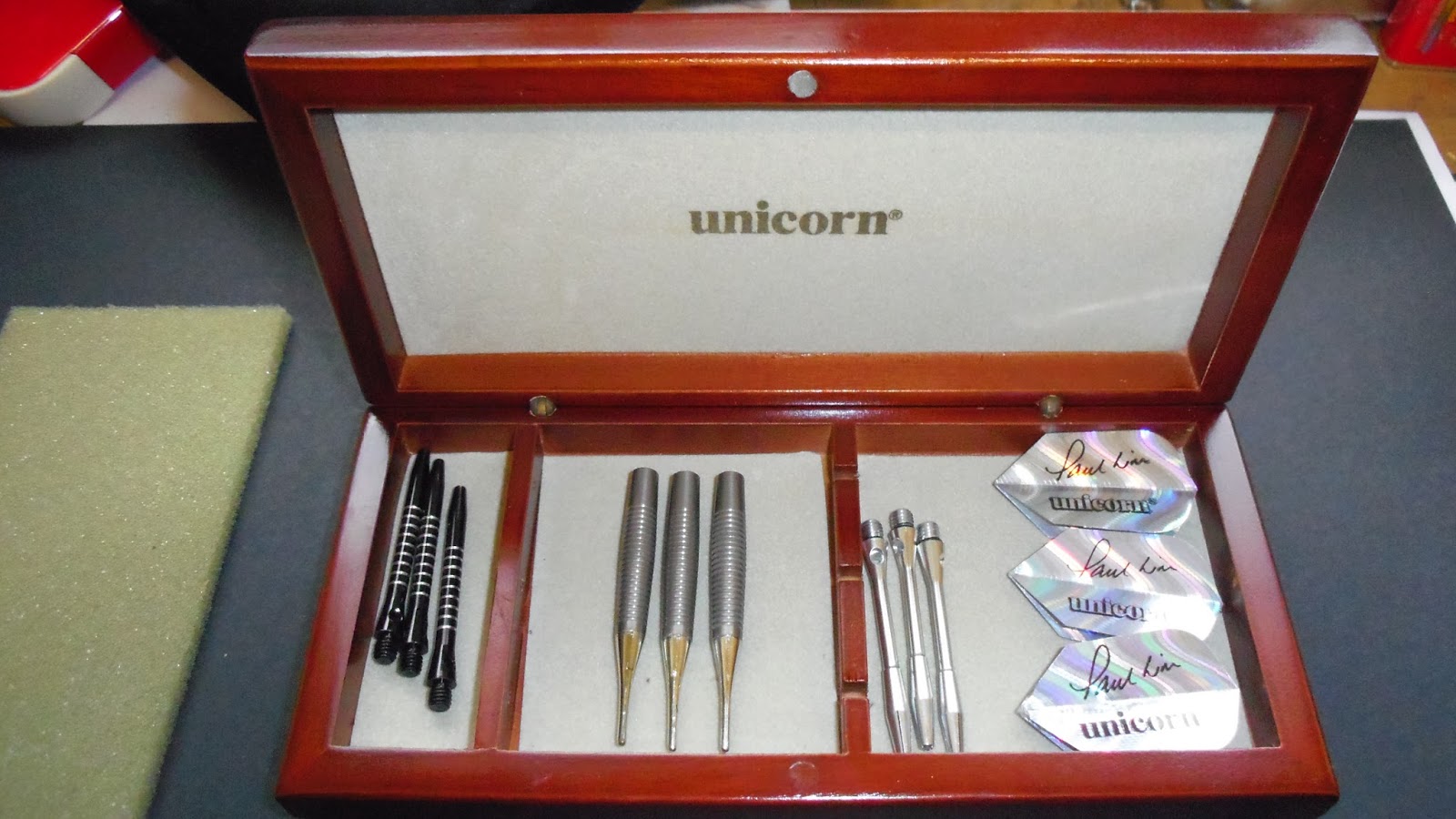 Za1 Darter: Paul Lim Soft Tip Rare darts in the Wooden Unicorn Box
