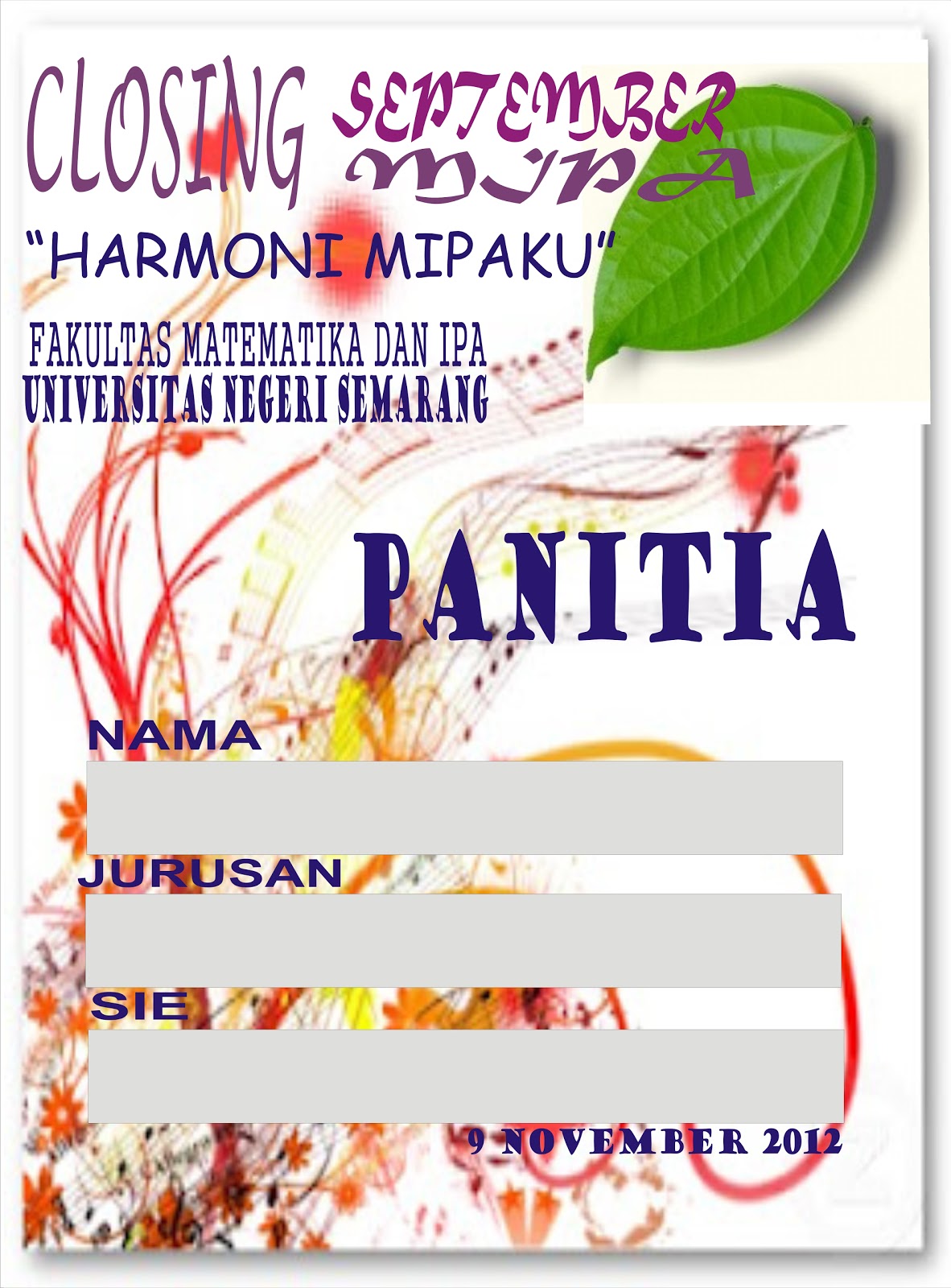 coretanku: contoh usulan co card september mipa