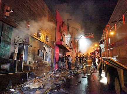 Reporteros.com: INCENDIO EN DISCOTECA DE BRASIL DEJA 245 MUERTOS