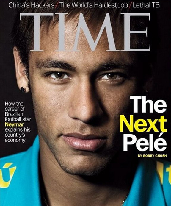 Pic of the day: Neymar graces TIME magazine cover | inside World Soccer