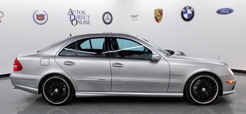 Mercedes-Benz W211 E55 AMG Black Wheels | BENZTUNING