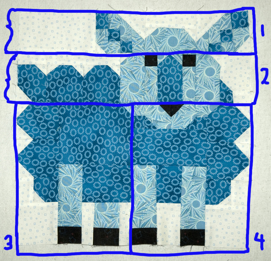 The Objects of Design: Sheep Tutorial: Right-sided