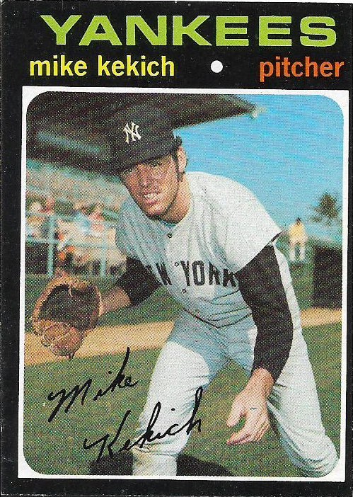 Topps 1971: no. 703 - mike kekich