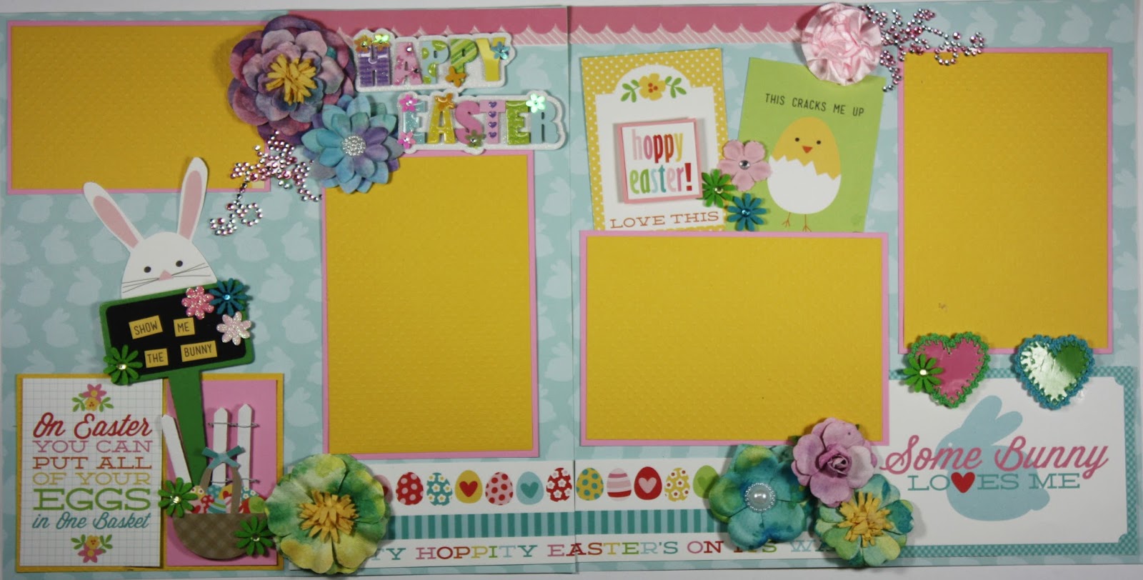 AMAZING GRACE Paper Crafts: Easter Layouts