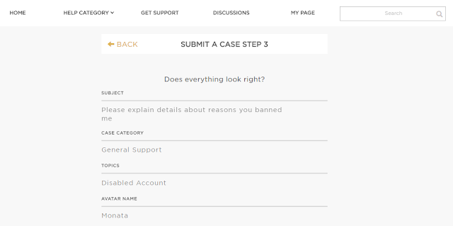 Cara mengirim help ticket untuk akun IMVU yang dibanned terbaru - Dunia ...