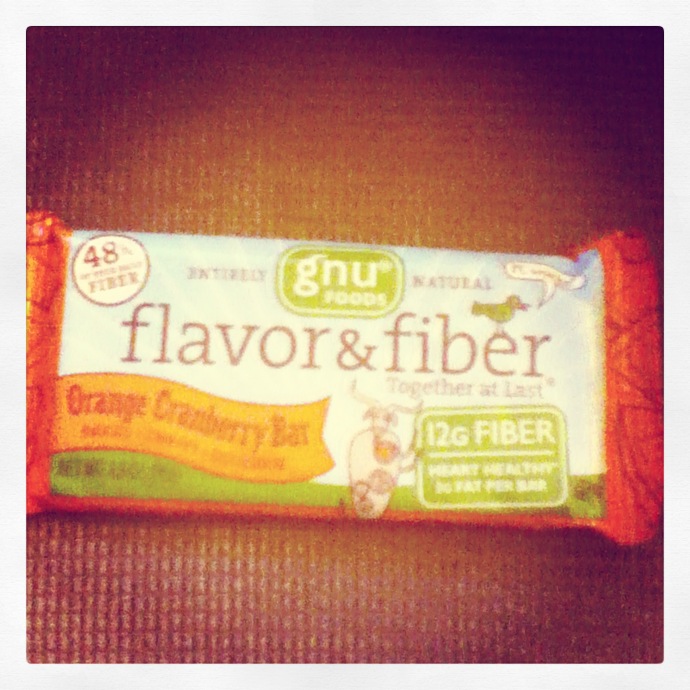 GNU Foods Fiber Bars Review
