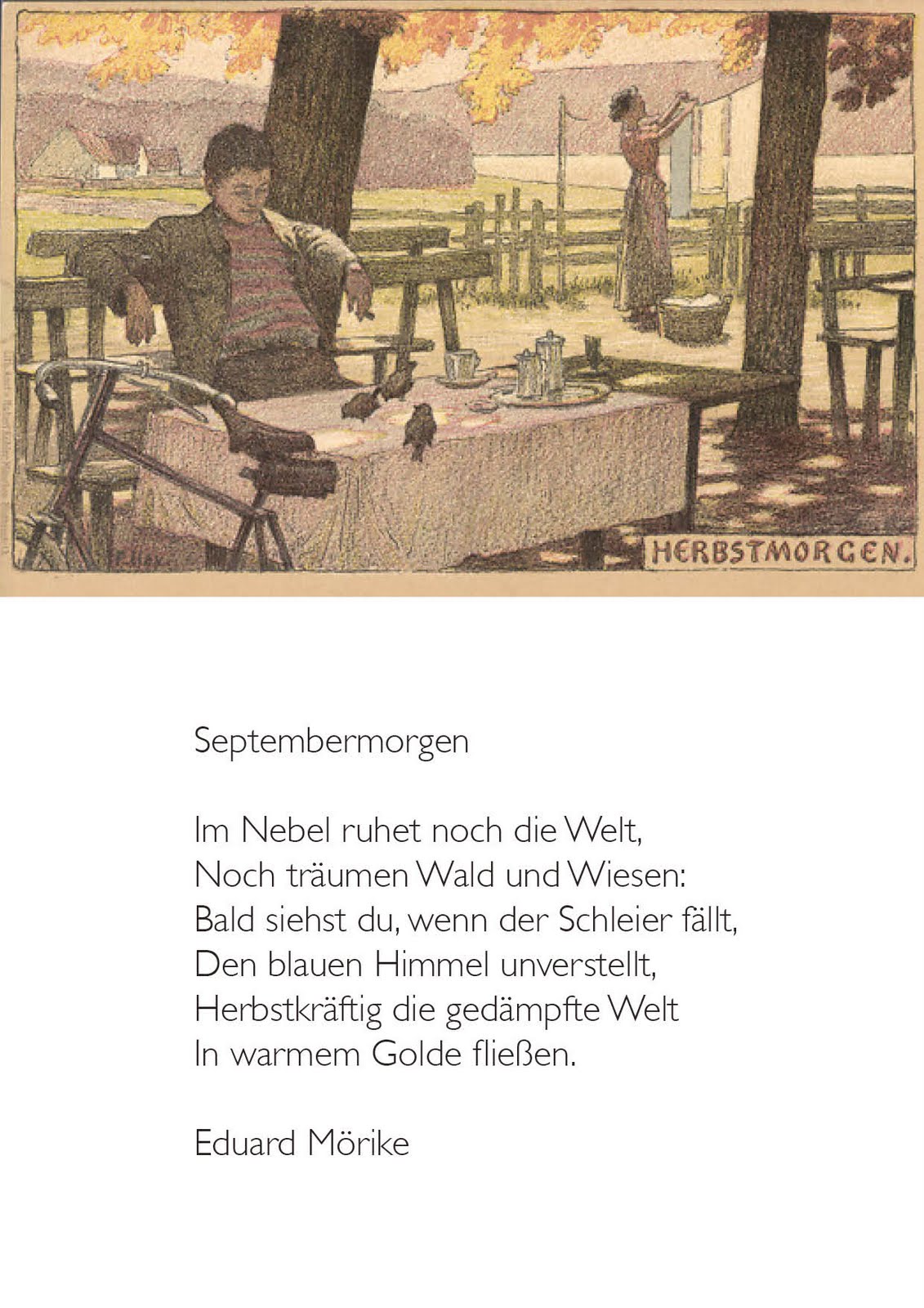 Weblog van Marcel van Gunst (aka Mas): Septembermorgen - Eduard Mörike