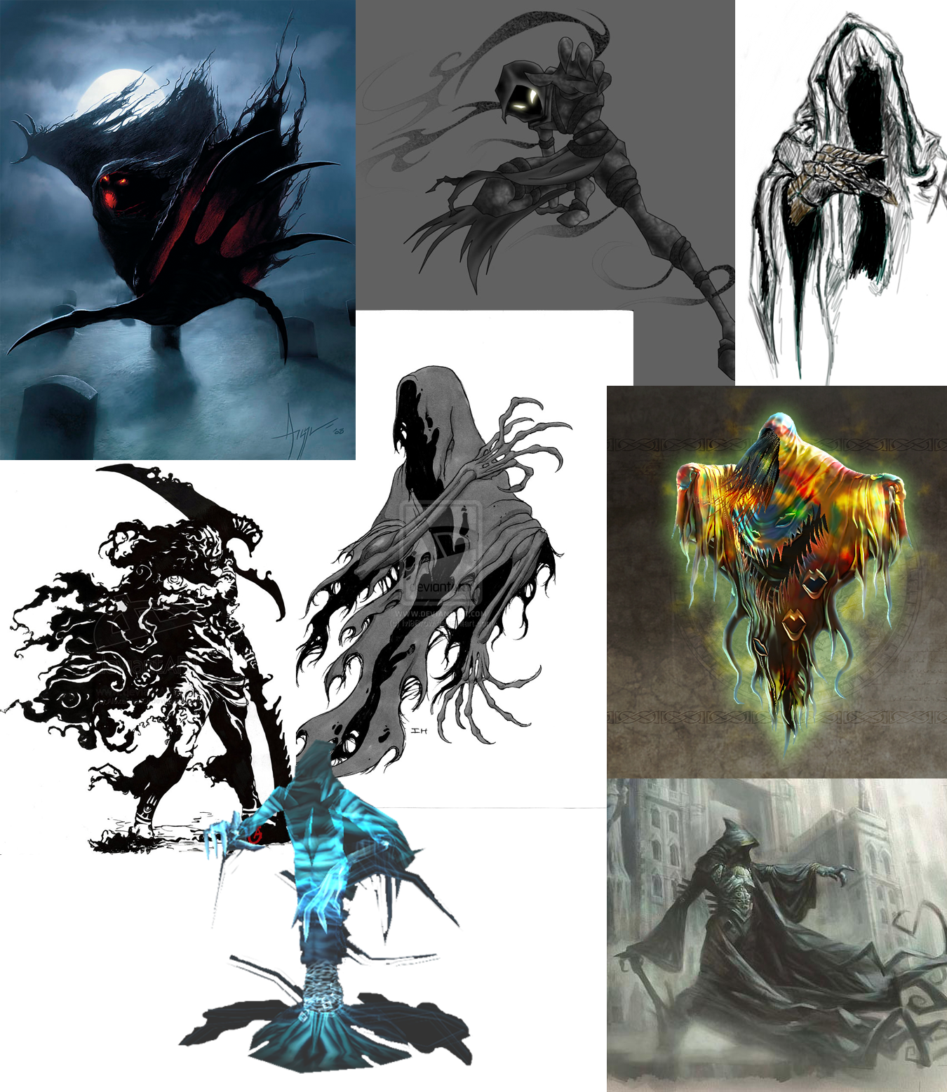 Character Design Term 2: More References and Ghost Thumbnails