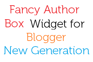 Fancy Author Box Widget For Blogger | BloggerHero - Blogger Tuts, SEO ...