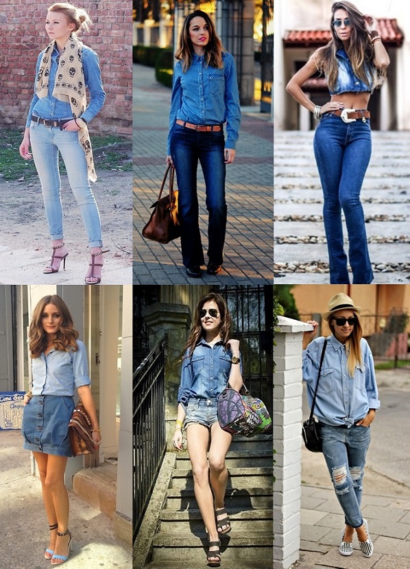 Tendência: total jeans-Galera Fashion