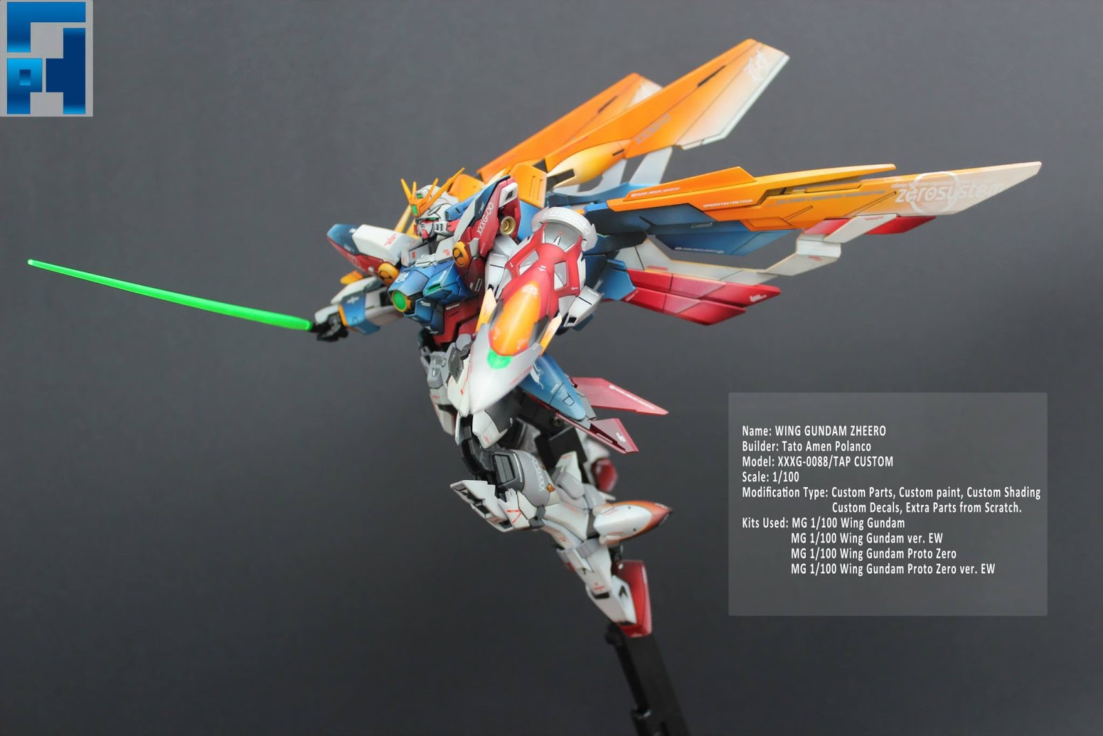 Custom Build: MG 1/100 Wing Gundam "Zheero"