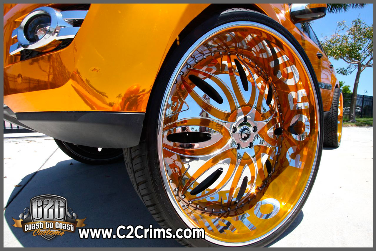 C2C Rims: Mercedes-Benz GL 320 on 32" Forgiato GIORDANO-L