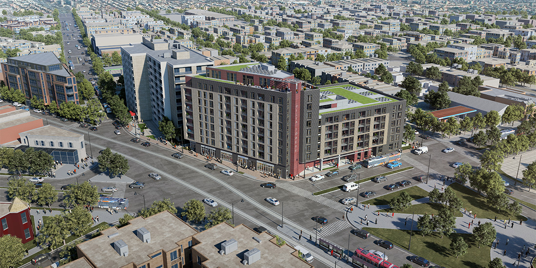 Delta Towers Will Add New Housing & Retail