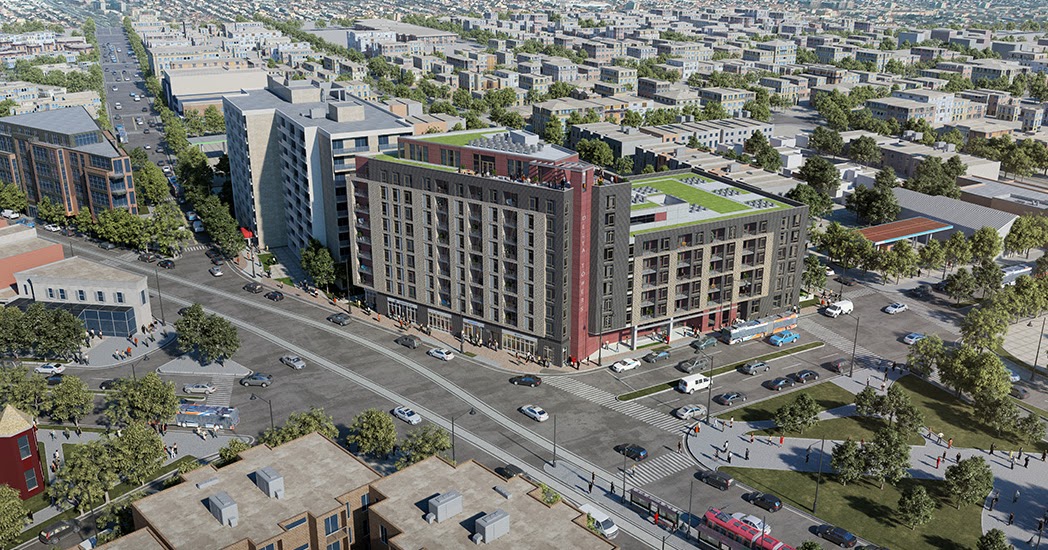 Delta Towers Will Add New Housing & Retail