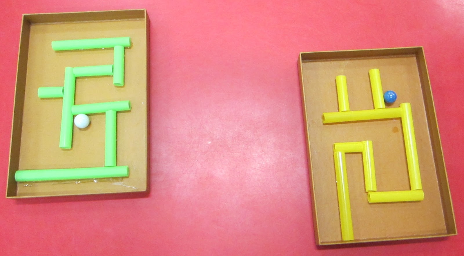 Drinking Straw Maze Toy Craft | Preschool Crafts for Kids