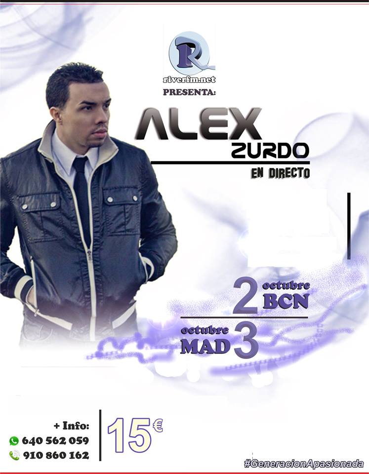 La Revista Ruah : Alex Zurdo se presentara por primera vez en España.