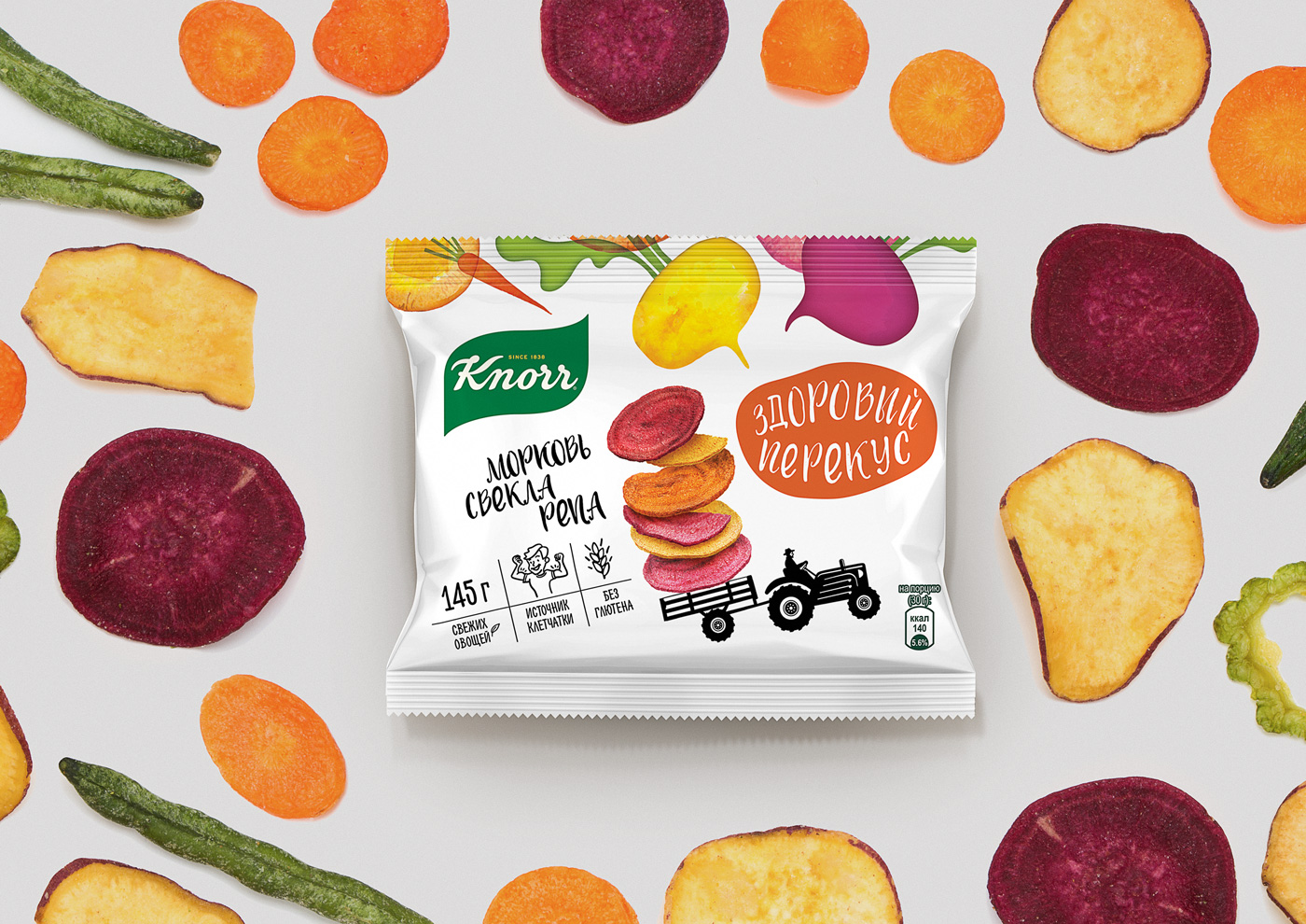 Knorr - From the garden directly into the pack on Packaging of the ...