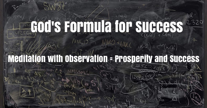 theblessid1: God's Formula for Success