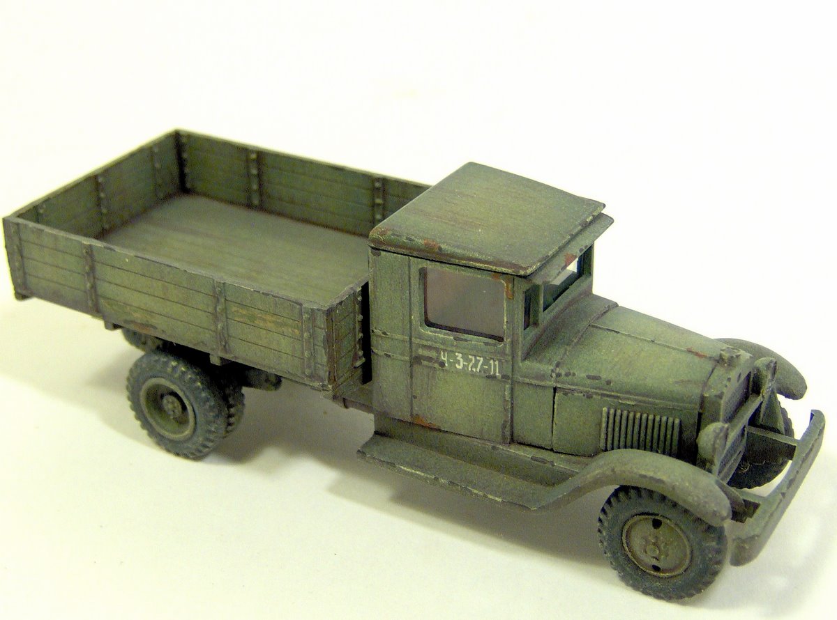 Gulumik Military Models: ZiS-5 with 61K AA gun 1/72 PST - Gallery