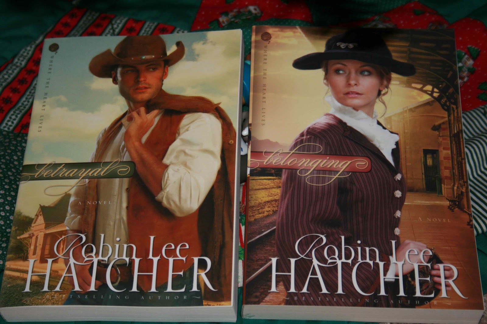 Christmas Giveaway #1: Two Robin Lee Hatcher Books | caraputman.com