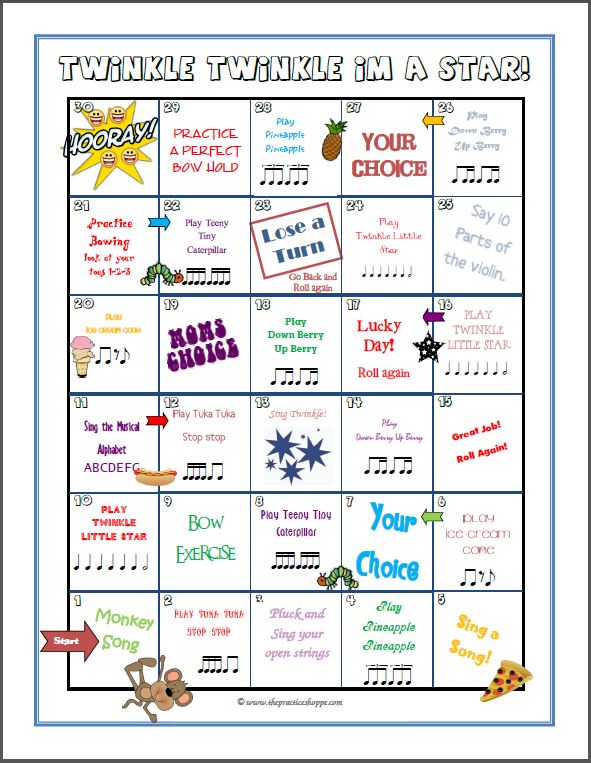 Practice Makes It Easy: Twinkle Games