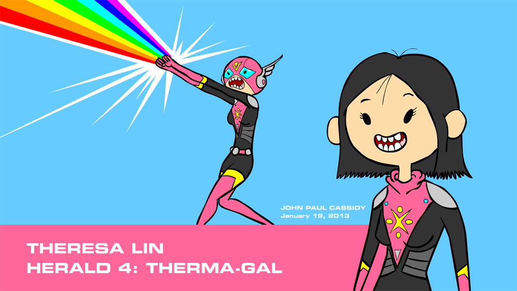 The Official Ryusei Works Art Blog: Pen Ward-style Dynamic Heralds ...