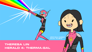 The Official Ryusei Works Art Blog: Pen Ward-style Dynamic Heralds ...