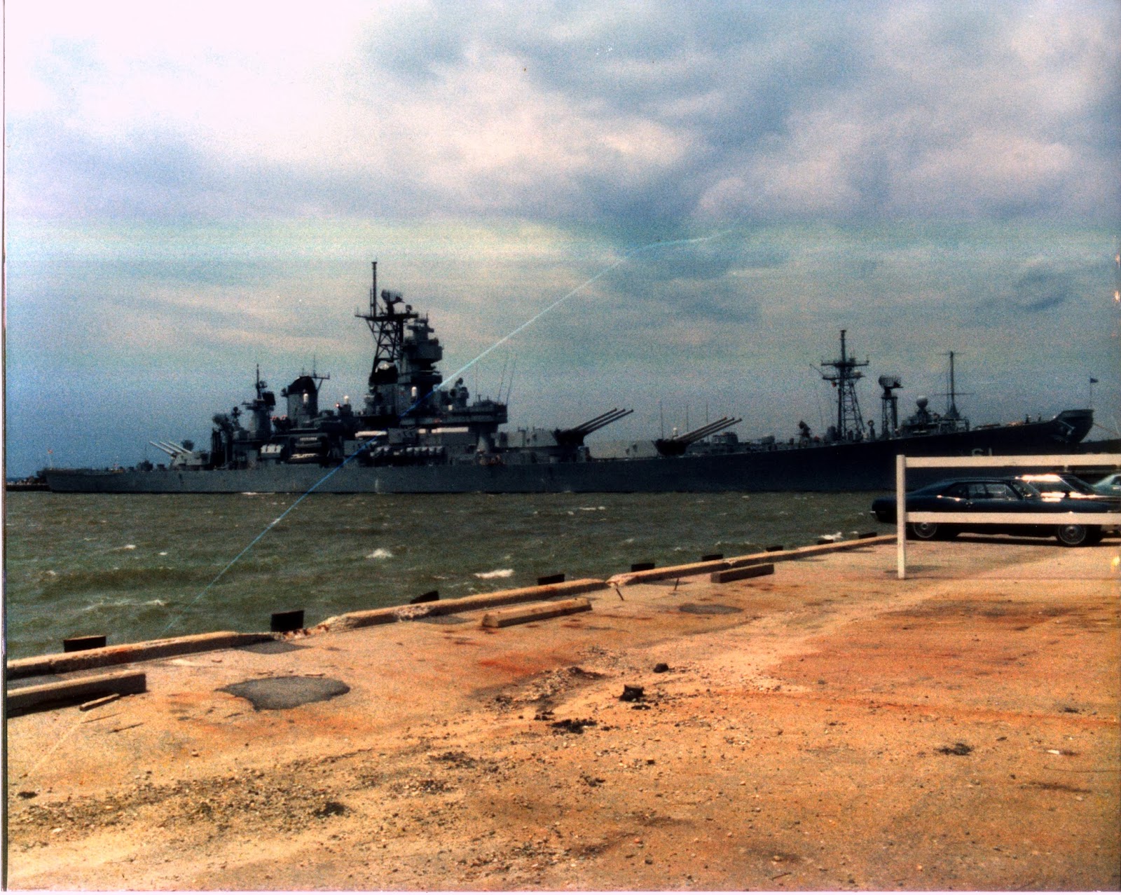 History and Culture by Bicycle: USS Iowa, BB61: Photographic History
