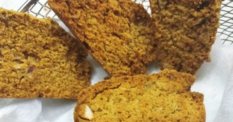 Eggless Whole Wheat Flour Cake Rusk With Oatmeal: A Low Fat Recipe