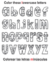 Alpha's ABC's Children's Fun Learning: Cool Alphabet Color Pages