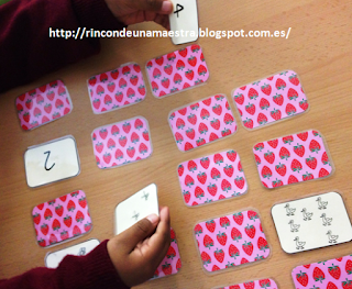 Rincón de una maestra: Memory de los números del 0 al 10