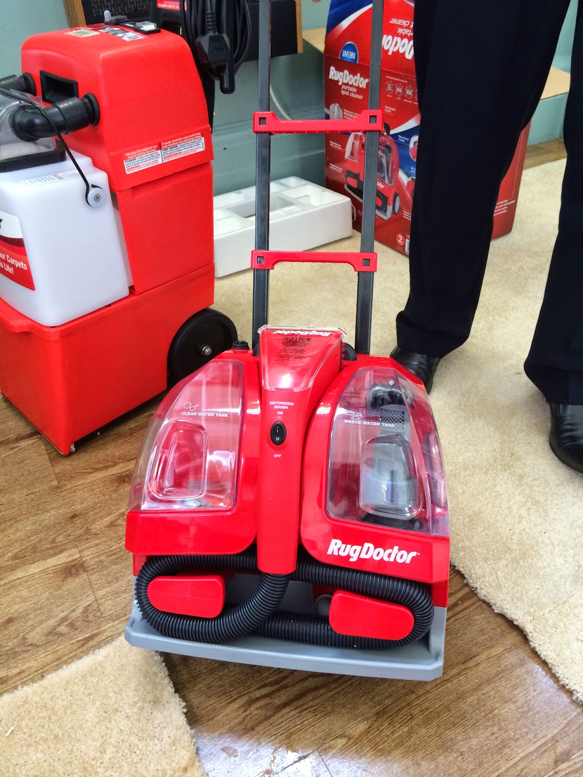 Stains Begone! Trying out a RugDoctor carpet cleaner and stain/odour ...