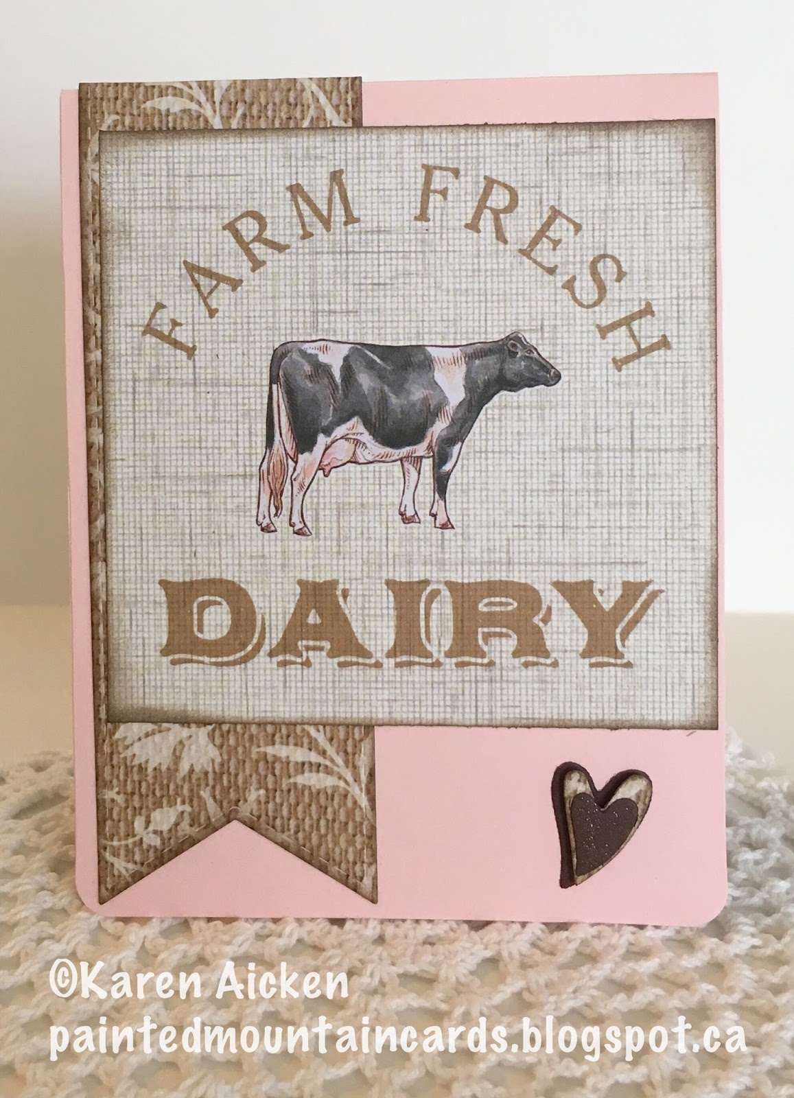 Painted Mountain Cards: Farm Week Card #6