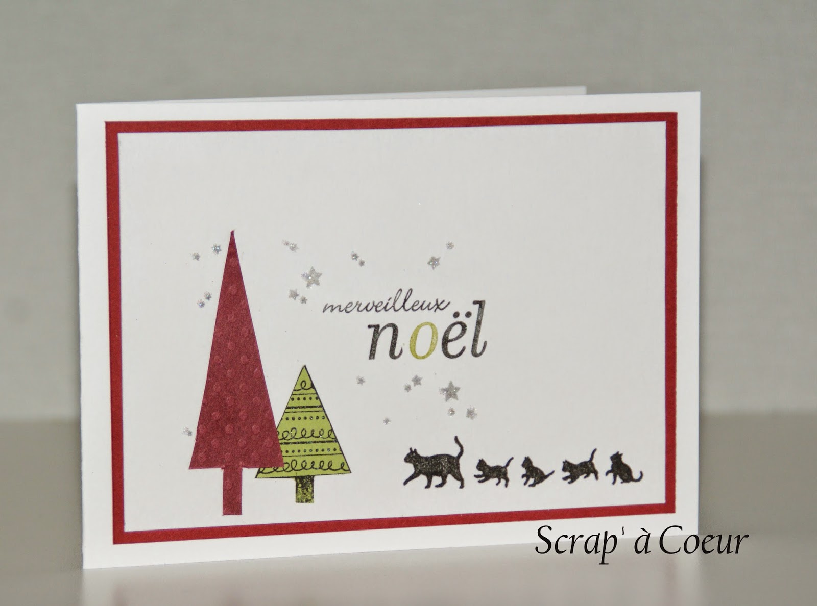 Scrap' à Coeur: Des cartes de noël pour enfants