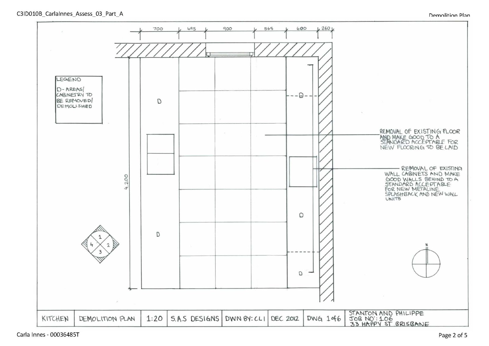 Interiors: C3ID0010B Kitchen Design Technical Documentation