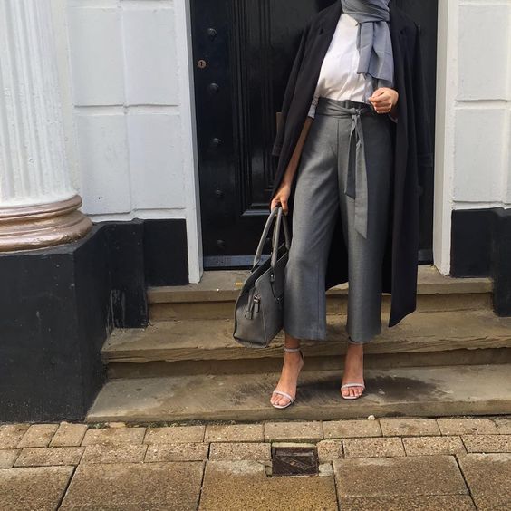 20 Awesome Hijab Pants Outfits