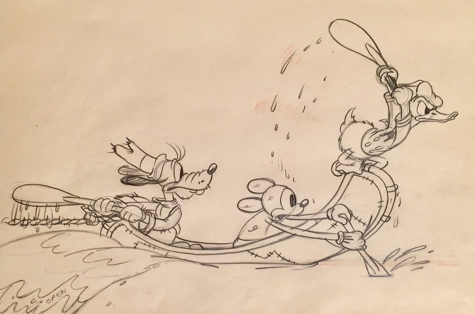 Original Goofy Drawing